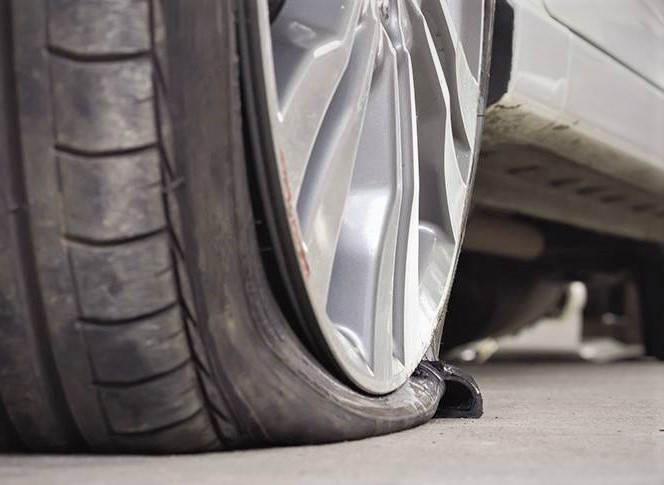 Crevaison de pneu, comment faire